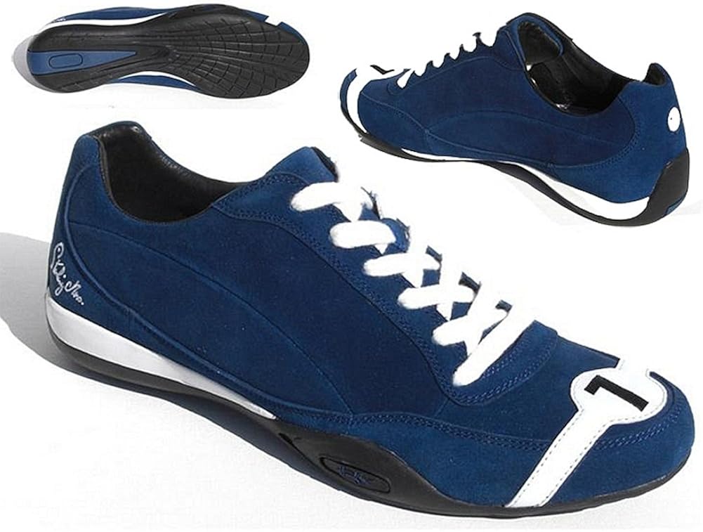 Nicolas Hunziker Sir Stirling Moss Signature Suede Driving Shoe UK 11 ...