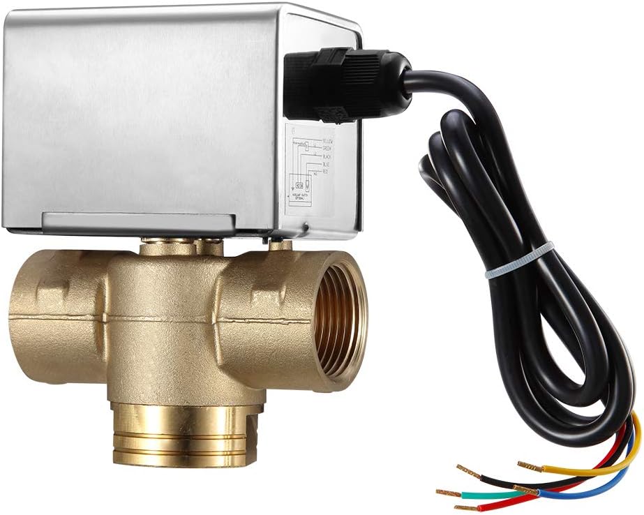 VALEMO V34B7-A3S 3-Port MOTORISED Zone Valve Normally Closed 1″ BSP ...