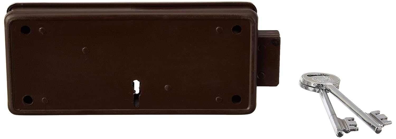 Harrison H-0491 Iron Four Lever Side Shutter Lock Set (Silver): Amazon ...