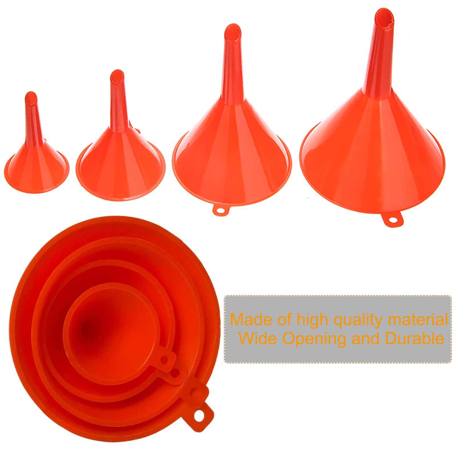 Mua Multi-fFunctional Plastic Funnel Oil Funnel and 4-Piece All Purpose ...