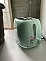 Keenstone 2 Slice Toaster Retro Stainless Steel Toaster, Green : Amazon ...