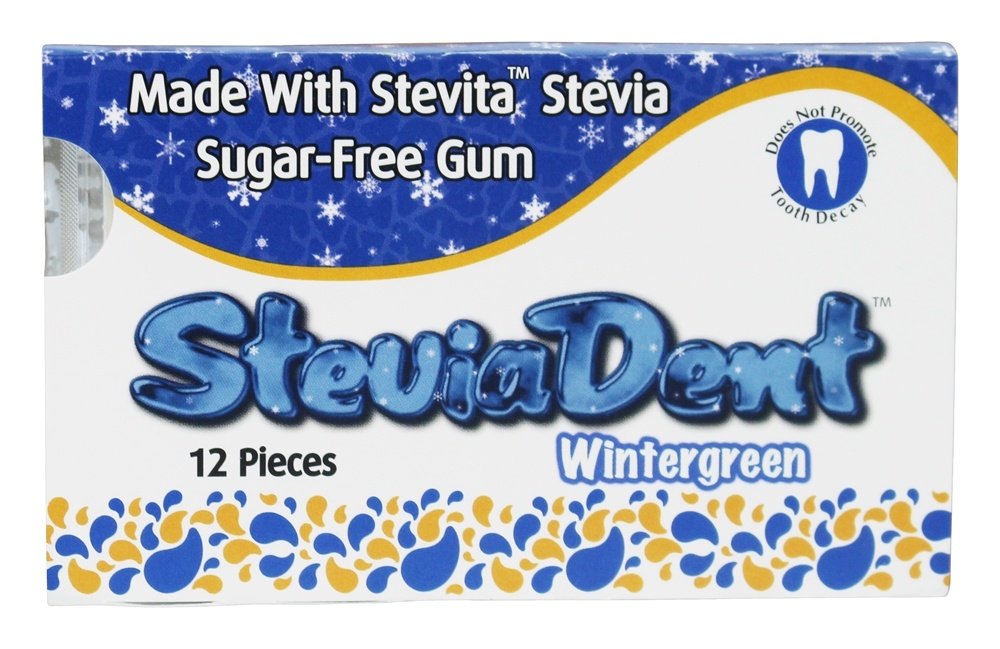 Amazon.com: Stevita SteviaDent Sugar Free Natural Cinnamon Gum, 12 ...