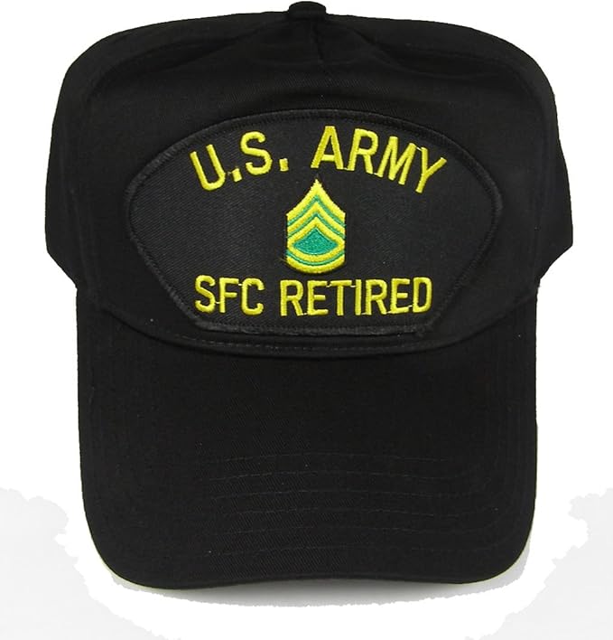Amazon.com: U S Army SFC Retired with Sergeant First Class Rank ...