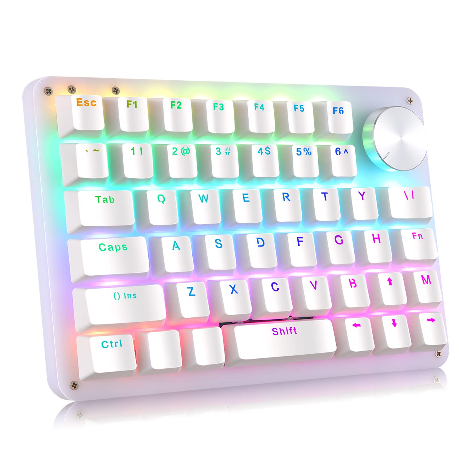 Mua Koolertron One Handed Mechanical Gaming Keyboard with 24 Macro Keys, 45-Key Fully ...