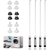 W11400156 W11187091 Kit de varillas de suspensión para lavadora (4 ...