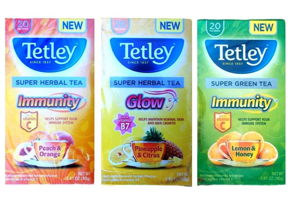 Amazon.com : Tetley Super Herbal Tea, Metabolism, Blueberry & Raspberry ...