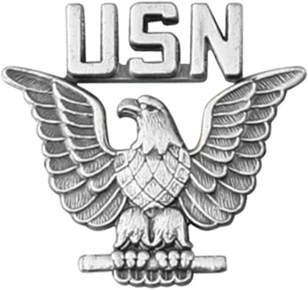Amazon.com: USN with Eagle Lapel Pin: Clothing