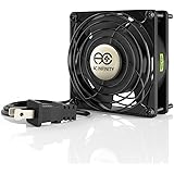 AC Infinity AXIAL 1238W, Muffin Fan, 115V 120V AC 120mm x 38mm High ...