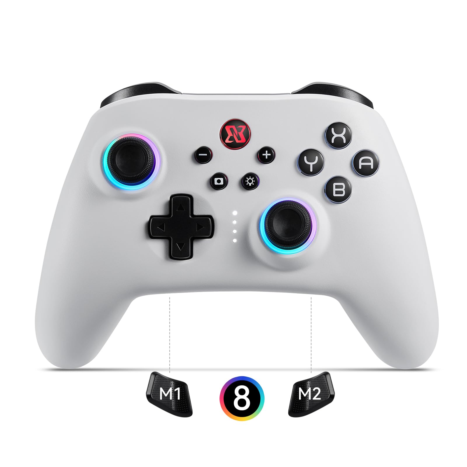 BINBOKPLAY Switch Pro controller, Wireless Switch Pro Controller with ...