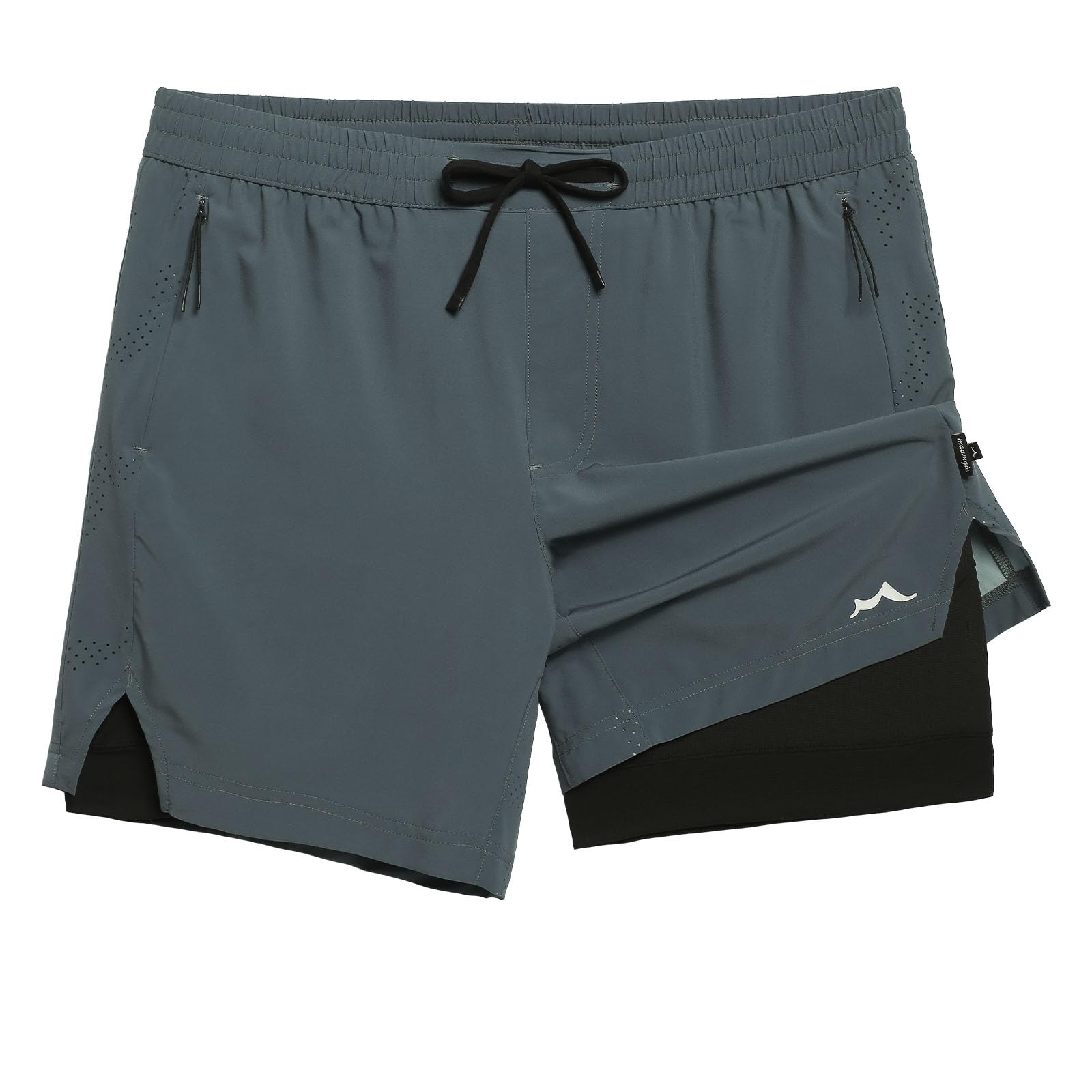 maamgic Men's Athletic Running Shorts with Liner Ultra Lightweight ...