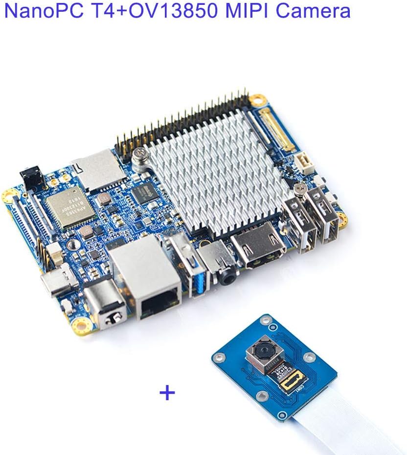 FriendlyElec NanoPC-T4 Open Source RK3399 ARM Development Board DDR4 ...