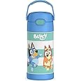Amazon.com: THERMOS FUNTAINER 12 Ounce Stainless Steel Vacuum Insulated Kids Straw Bottle ...