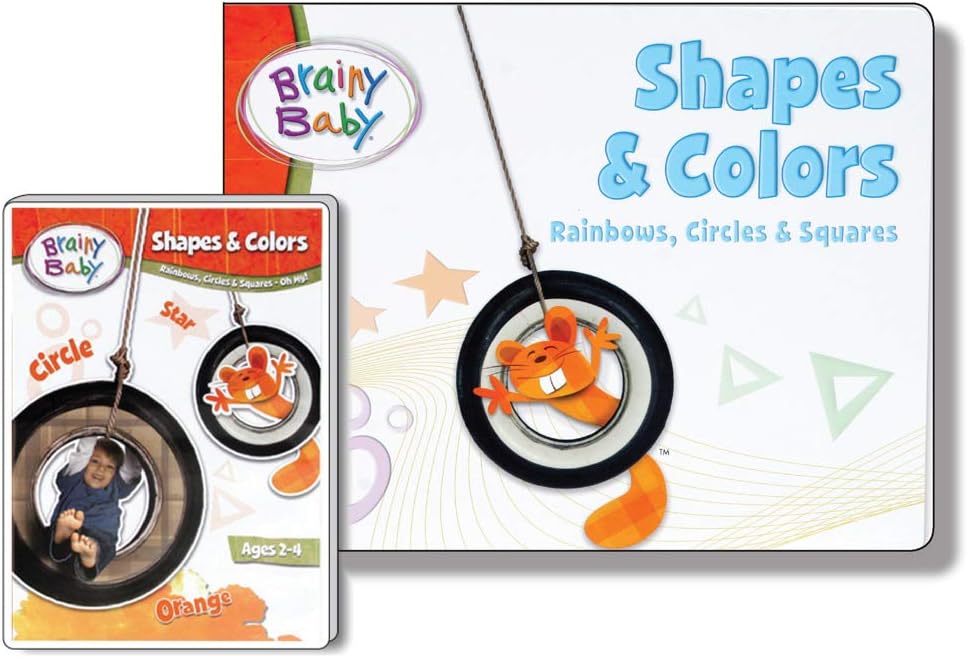 Amazon.com: Brainy Baby Shapes and Colors: Rainbows, Circles and ...