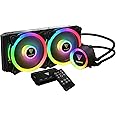 Amazon.com: Gamdias CPU Liquid Cooler 240mm RGB for Gaming PC ...