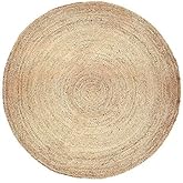 Amazon.com: Hand Braided Round Jute Rug Area Round Rug Custom Size ...