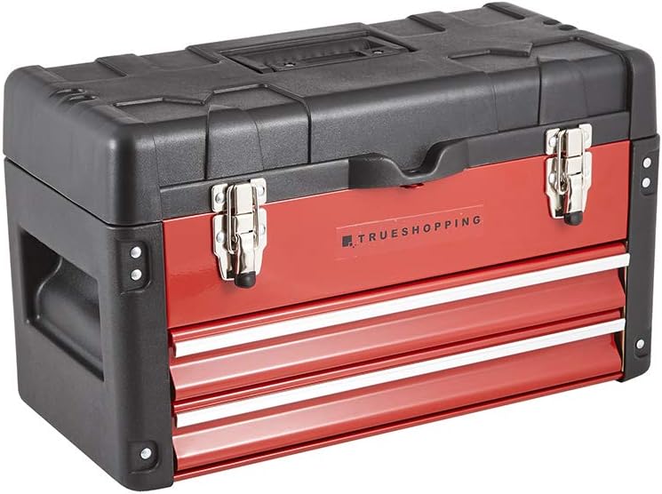 TRUESHOPPING Topchest Tool Box Chest - Heavy Duty Portable Tool Chest ...