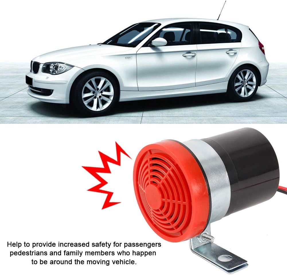 EBTOOLS 12V 105db Reverse Buzzer, Car Universal Reversing Alarm Back Up ...