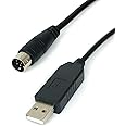 Amazon.com: Teykst 6 Feet USB to Mini Din Serial Adapter Cable with ...