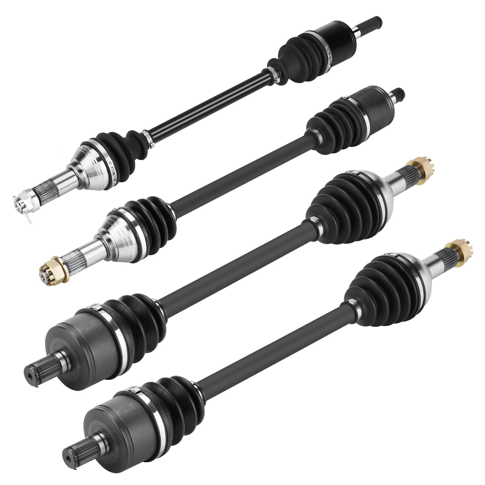 Front Rear CV Axle Full Set for Can-Am Defender HD8 HD10 DPS XT 2016 ...