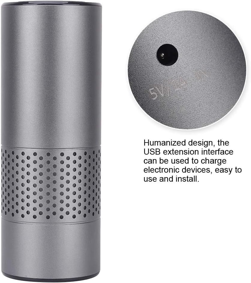Air Purifier, USB Air Cleaner Car Air filter Purifier Negative Ion Air ...