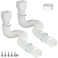 Amazon.com : plusgutter 2 Pack Rain Gutter Downspout Extensions ...