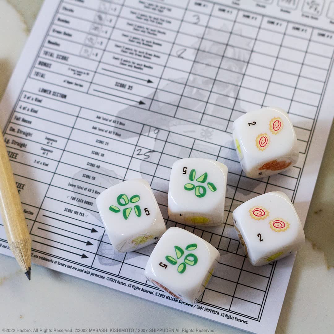 Mua USAOPOLY YAHTZEE: Naruto Shippuden | Collectible Ramen Bowl Dice ...