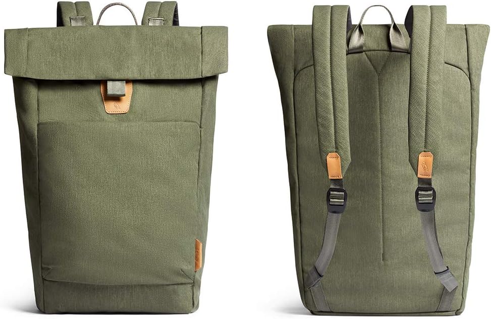 Bellroy Studio Backpack (Office Backpack, Magnetic Flap Closure, Fits ...