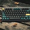 Akko Keycaps MARRS Green 184-key Cherry Profile ABS Double-Shot Keycaps ...