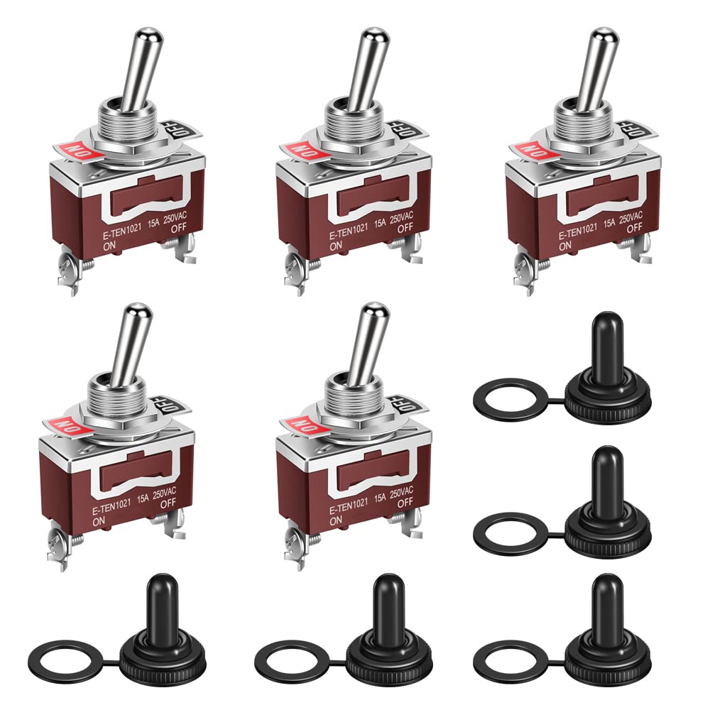 Mua cnaodun Waterproof Toggle Switch 30A 12VDC/15A 250VAC DC Marine ...