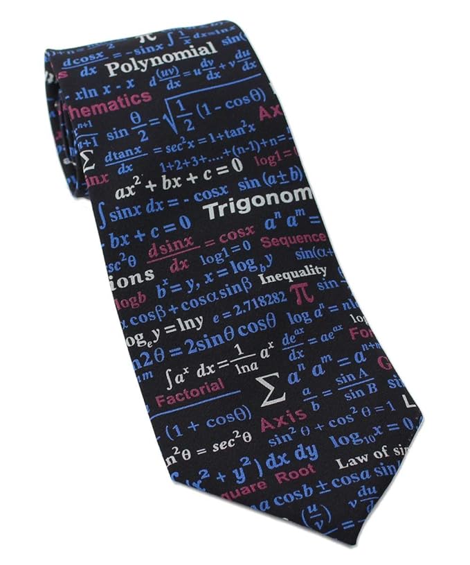 Buy Math Equations Silk Tie at Amazon.in