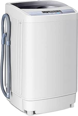 Amazon.com: Casart Washing Machine Portable Compact 9.92lbs Capacity ...