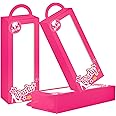 Amazon.com: JWSCYSY 12PCS Pink Doll Party Favor Boxes Hot Pink Gift ...