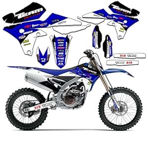 Amazon.com: Team Racing Graphics kit for 2008-2019 Yamaha TTR 110 ...