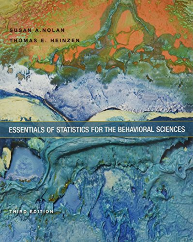 Amazon.com: Essentials of Statistics for the Behavioral Sciences 3E ...