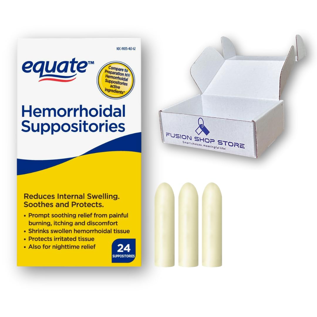 Mua Equate Hemorrhoidal Suppositories - Relief from Burning, Itching ...
