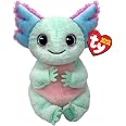 Amazon.com: Ty Beanie Bellies Alex The Pastel Axolotl - 6" : Toys & Games