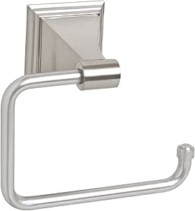 Satin / Brushed Nickel Toilet Tissue Paper Holder - - Amazon.com