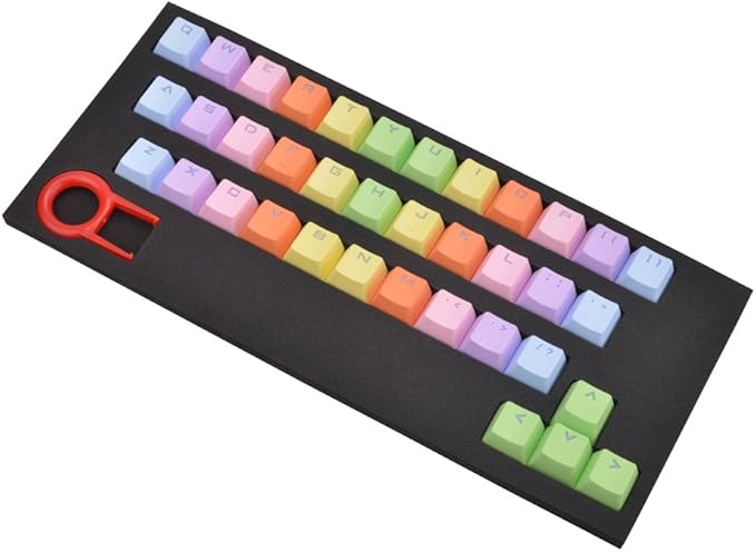 PBT Keycaps 37 Keys Double Shot Backlit Keycaps Set for Mechanical ...