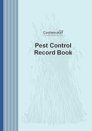 Pest Control Record Book (A5) P067. Rodents, Rats, Mice...: Amazon.co ...