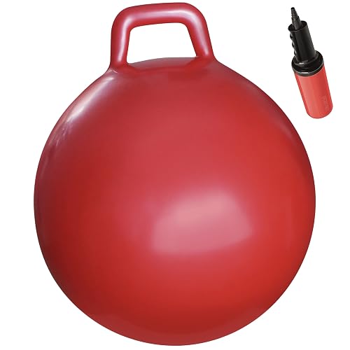WALIKI Hippity Hop Ball for Teens | 22-Inch Red Hopper Ball | Jumping ...