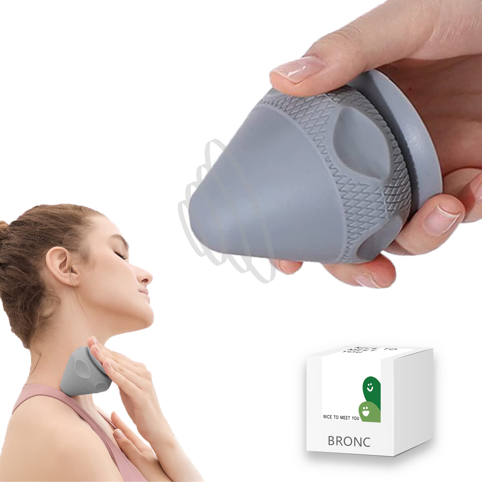 Mua BRONC Massage Ball (2022 Newest Suction Fascial Ball) Foam Roller ...