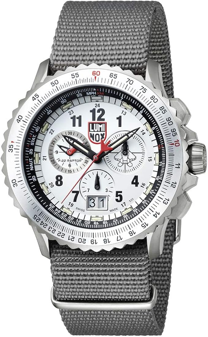 LUMINOX F-22 RAPTOR™ Chronograph Men's Watch Set XA.9249 Swiss Made ...