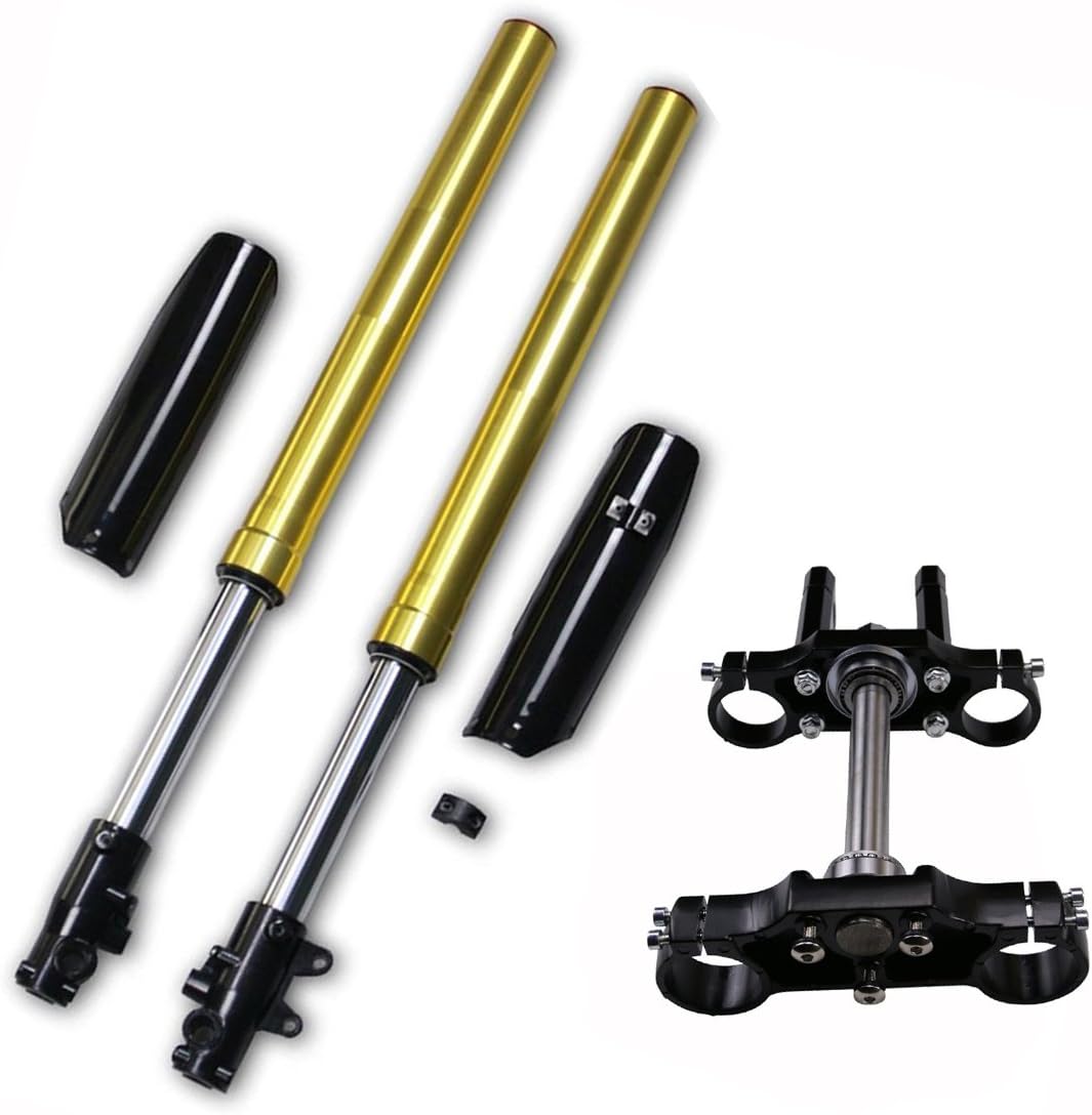 Amazon.com: TDPRO Upside Down Front Fork Shocker and Triple Clamp ...