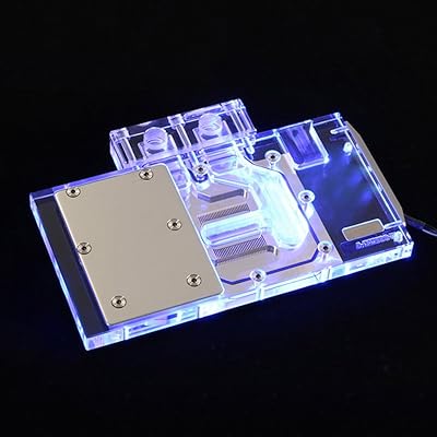 Buy B BYKSKI VGA GPU RGB LED Water Cooling Block for Foundation Version ...