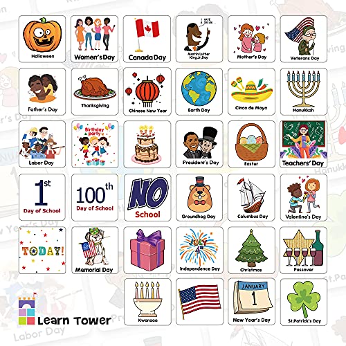 Calendar and Weather Pocket Chart for Kids Learning from Home and ...