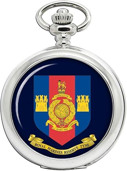 Royal Marines Reserves Tyne Pocket Watch : Amazon.co.uk: Watches