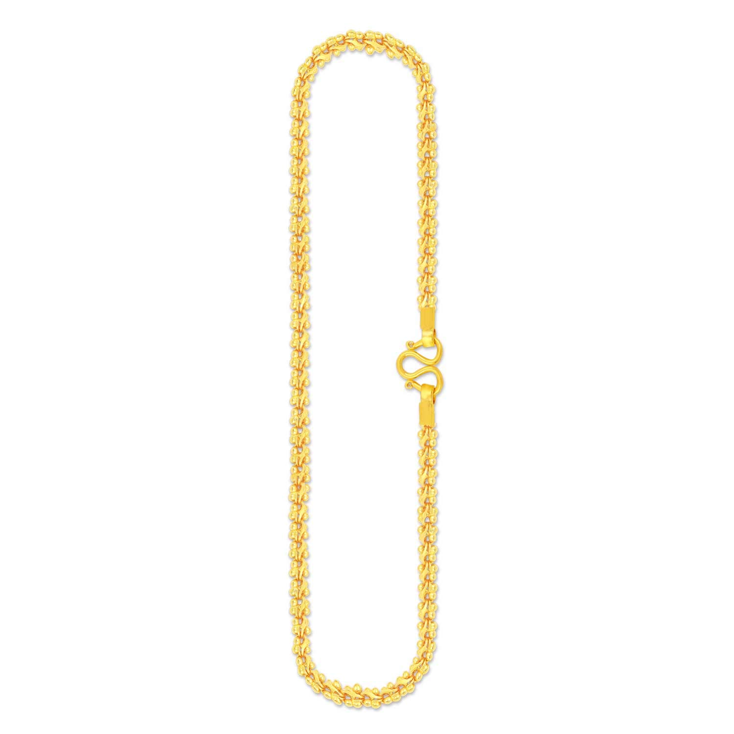 Buy Malabar Gold and Diamonds 22k (916) Yellow Gold Chain for Men at ...