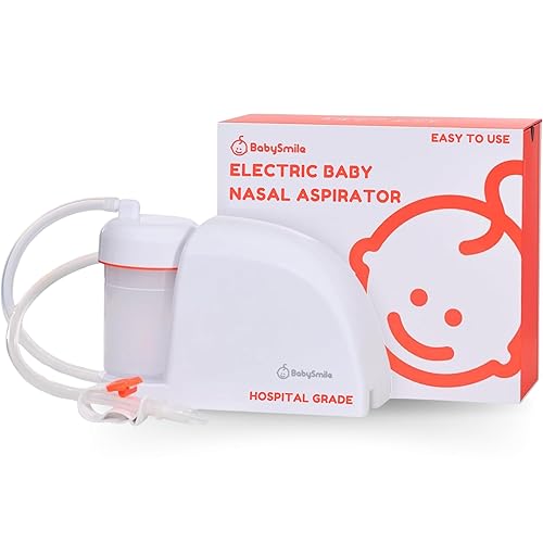 BabySmile | Electric Baby Nasal Aspirator | Nose Suction for Newborn ...