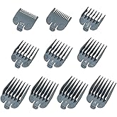 Amazon.com: Clipper Guards Set Fits for Most Wahl Clippers and Babyliss FX870, Clipper Guides ...