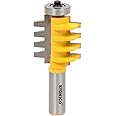 YONICO Finger Joint Router Bits 1-1/4-Inch 1/2-Inch Shank 15131 ...